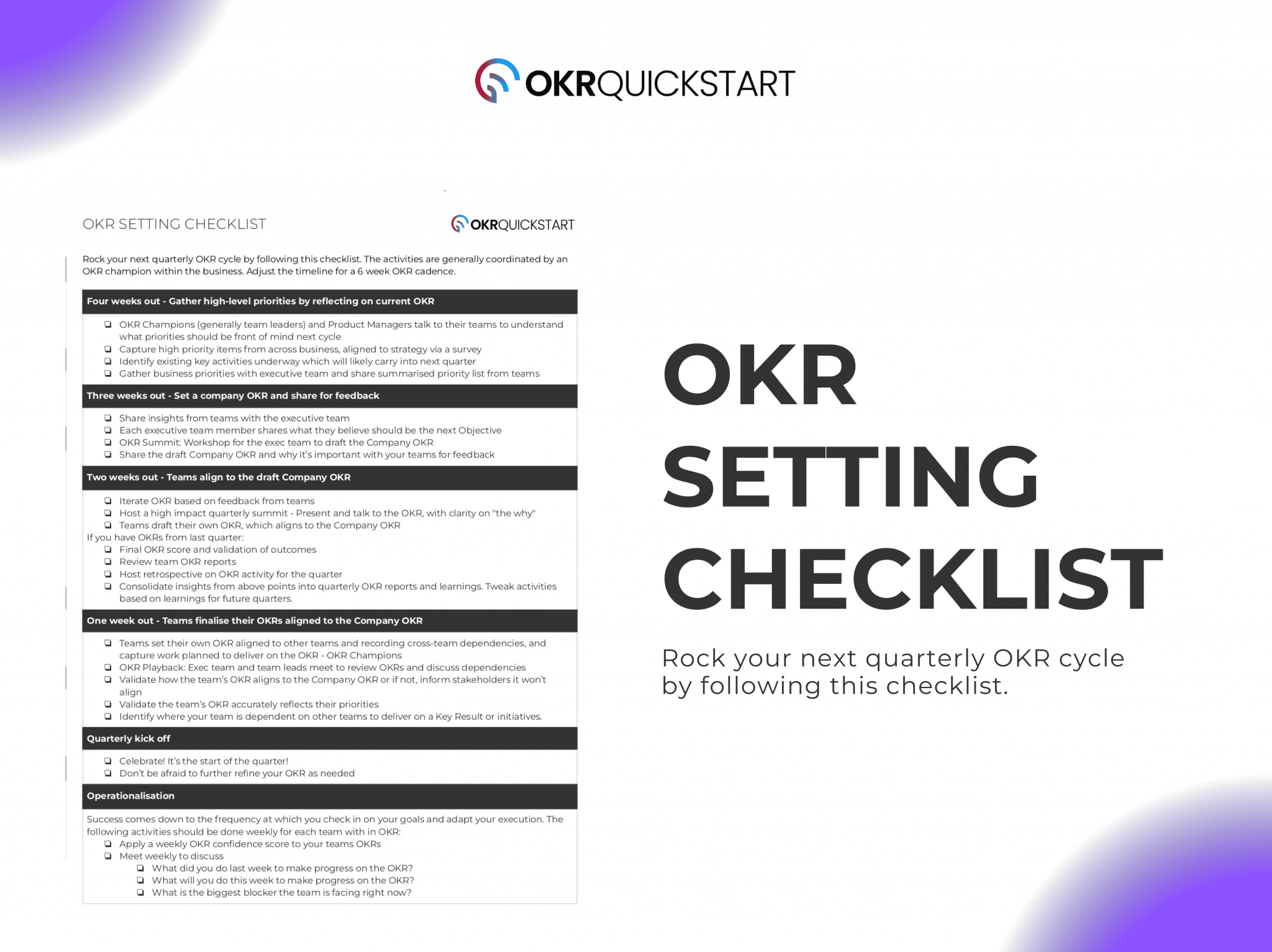 The difference between Values, Principles and Behaviours - OKR Quickstart